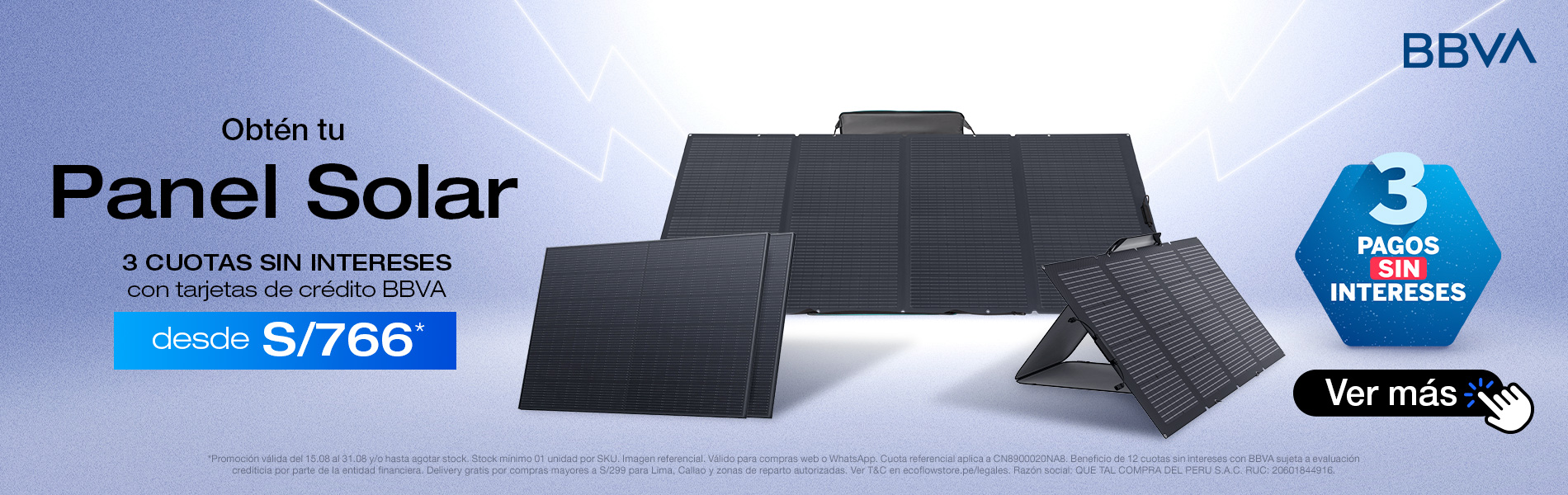 Paneles Solares - Caracteristicas y Precio | Ecoflow Perú
